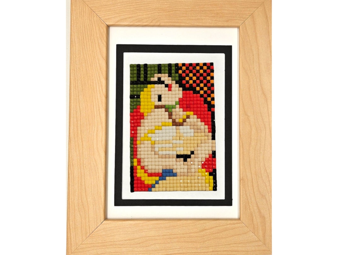 Framed Diamond Pixel Art 5x7 the Dream - Etsy