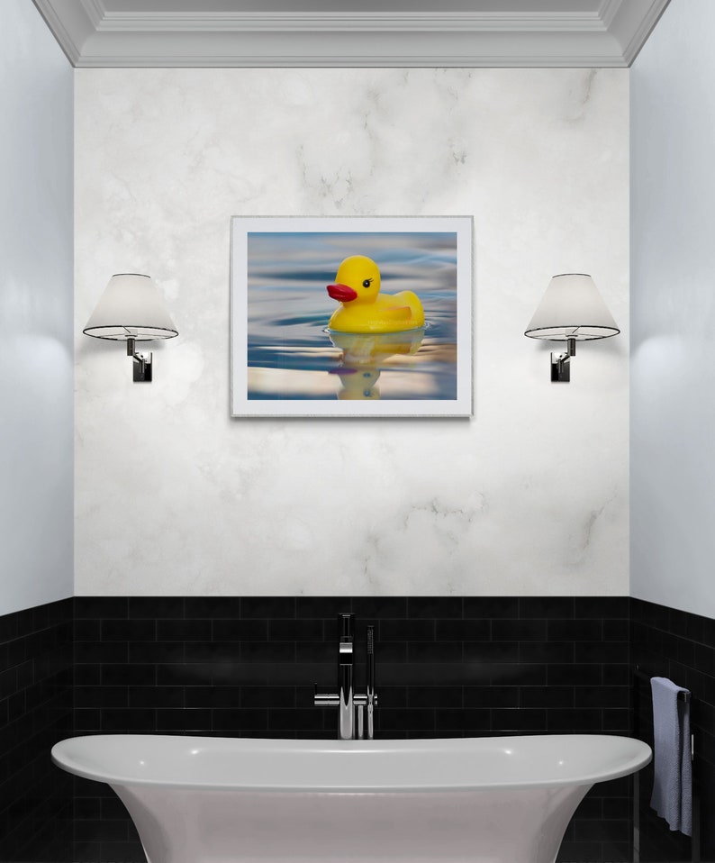 Rubber Duck Duckie Photograph Wall Art Gift Digital Download Decor Room ...