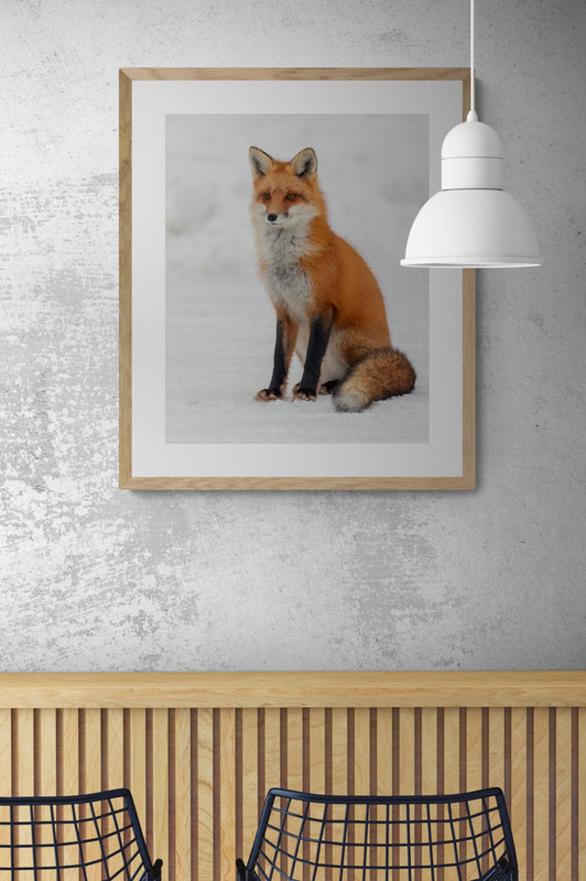 Red Fox Print Art Photograph Gift Nature Photography Decor Room Digital ...