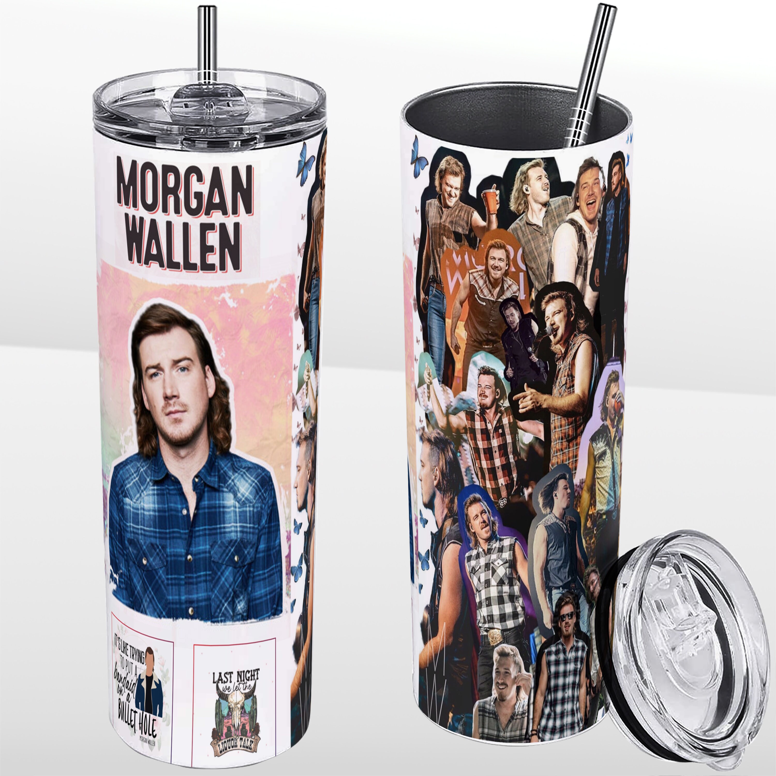 Country, Morgan, Wallen, DIGITAL, 20oz Straight Tumbler Wrap ...