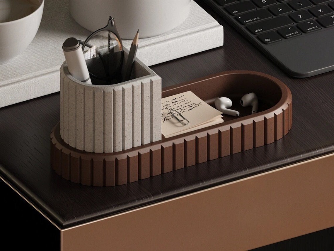 Desk Organiser, Office Desk Storage, Office Organiser, Pens and Pencil ...
