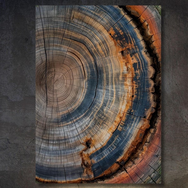 Tree Ring Artwork - Etsy