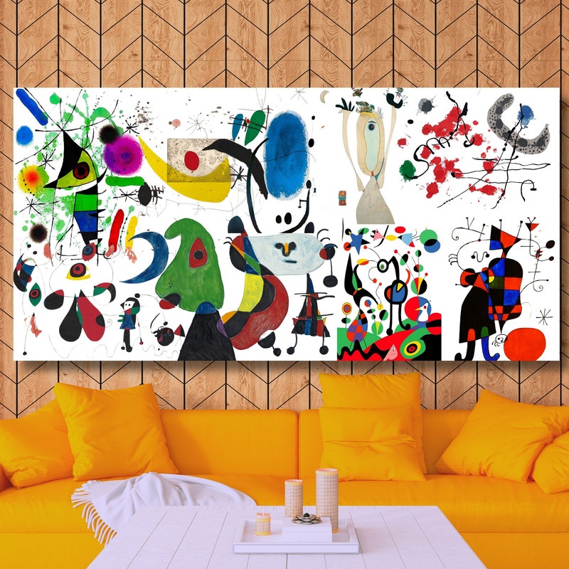 Joan Miro Print - Etsy