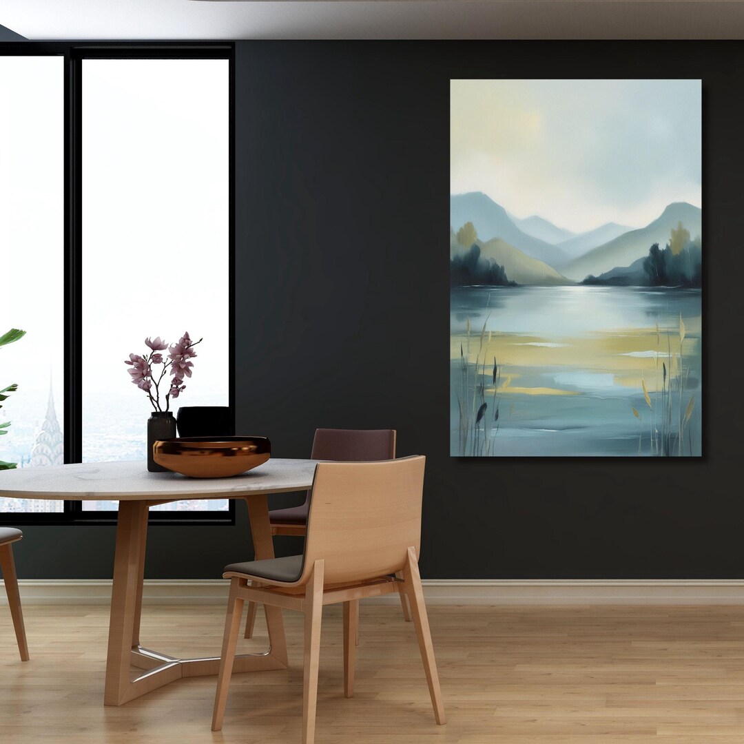 Mark Rothko Canvas Mark Rothko Style Print Museum Exhibition Modern ...