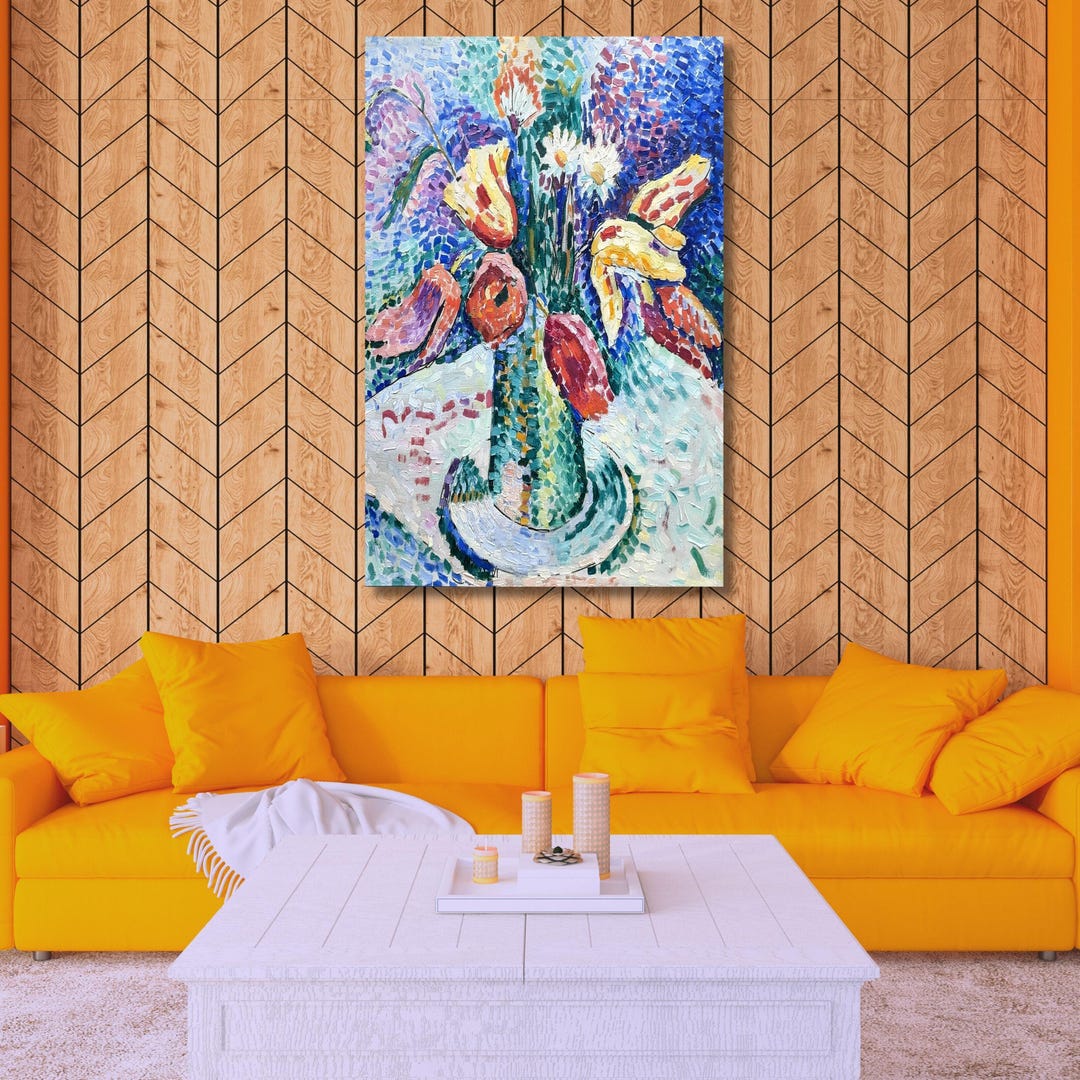 Herri Matisse Parrot Tulip Wall Art Matisse Canvas Wall Art Gift ...