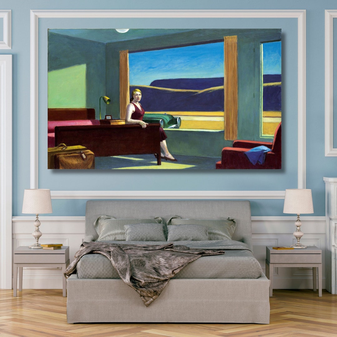 Edward Hopper Canvas Wall Art,modern Wall Art,edward Hopper Print ...