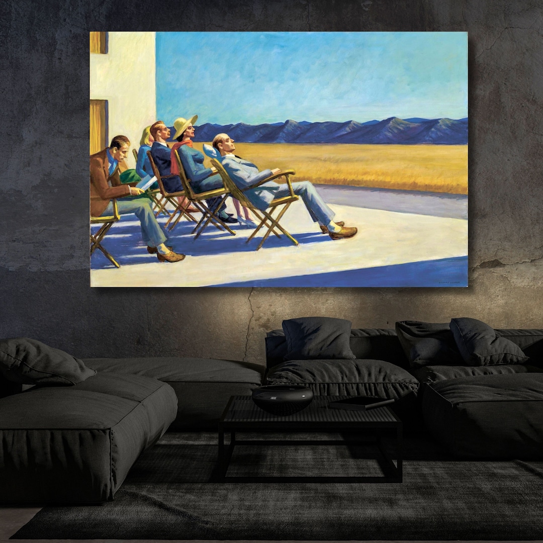 Edward Hopper Canvas Wall Art,modern Wall Art,edward Hopper Print ...