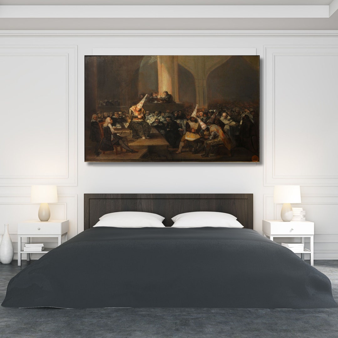 Public Penance Carried by Francisco Goya Canvas Wall Art Goya Decor ...