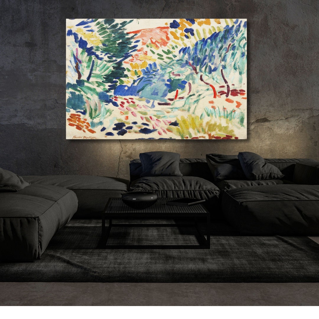 Henri Matisse Landscape at Collioure Canvas Wall Art Ready to Hang ...