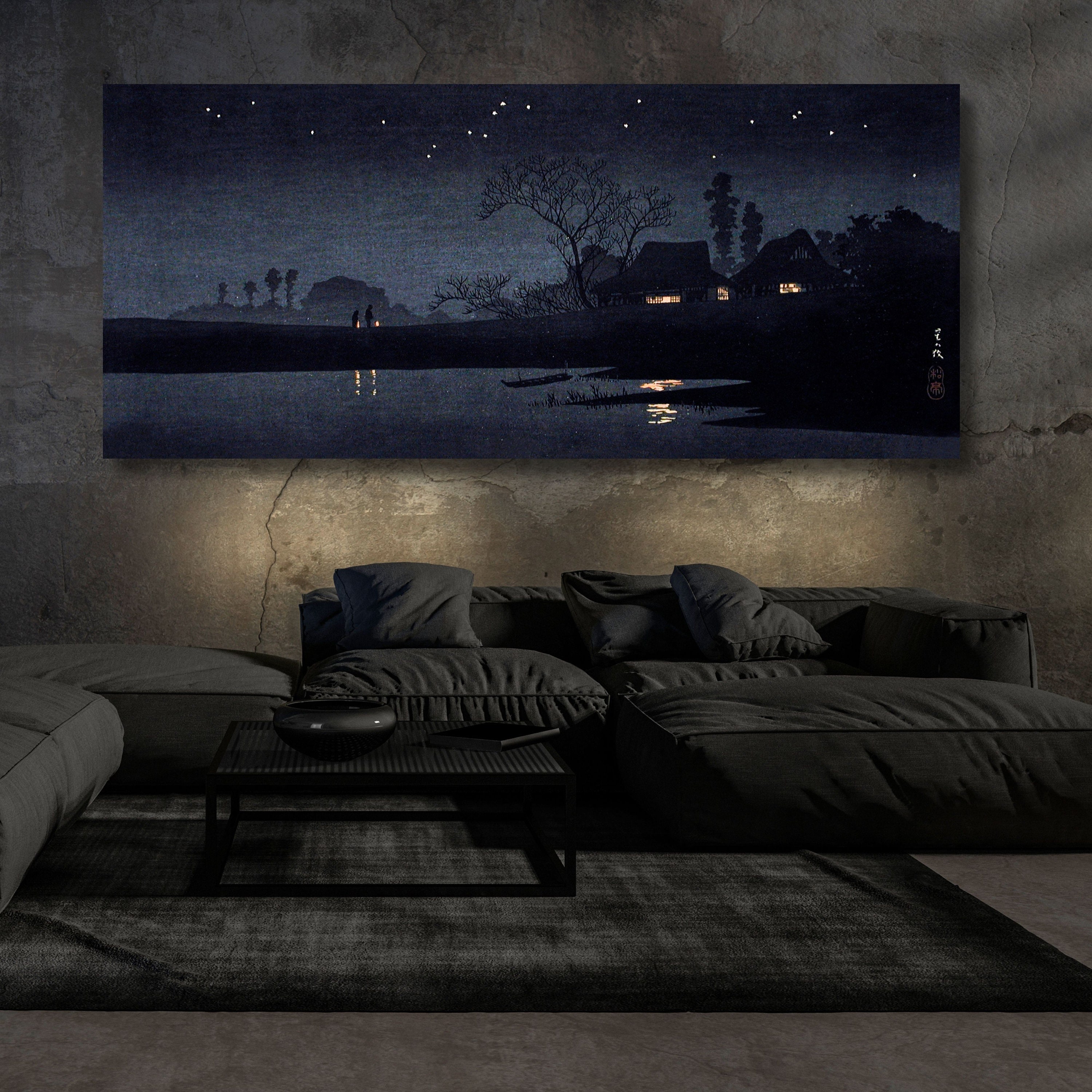 Starry Night Canvas Wall Decor Starry Night by Hiroaki Takahashi Canvas ...
