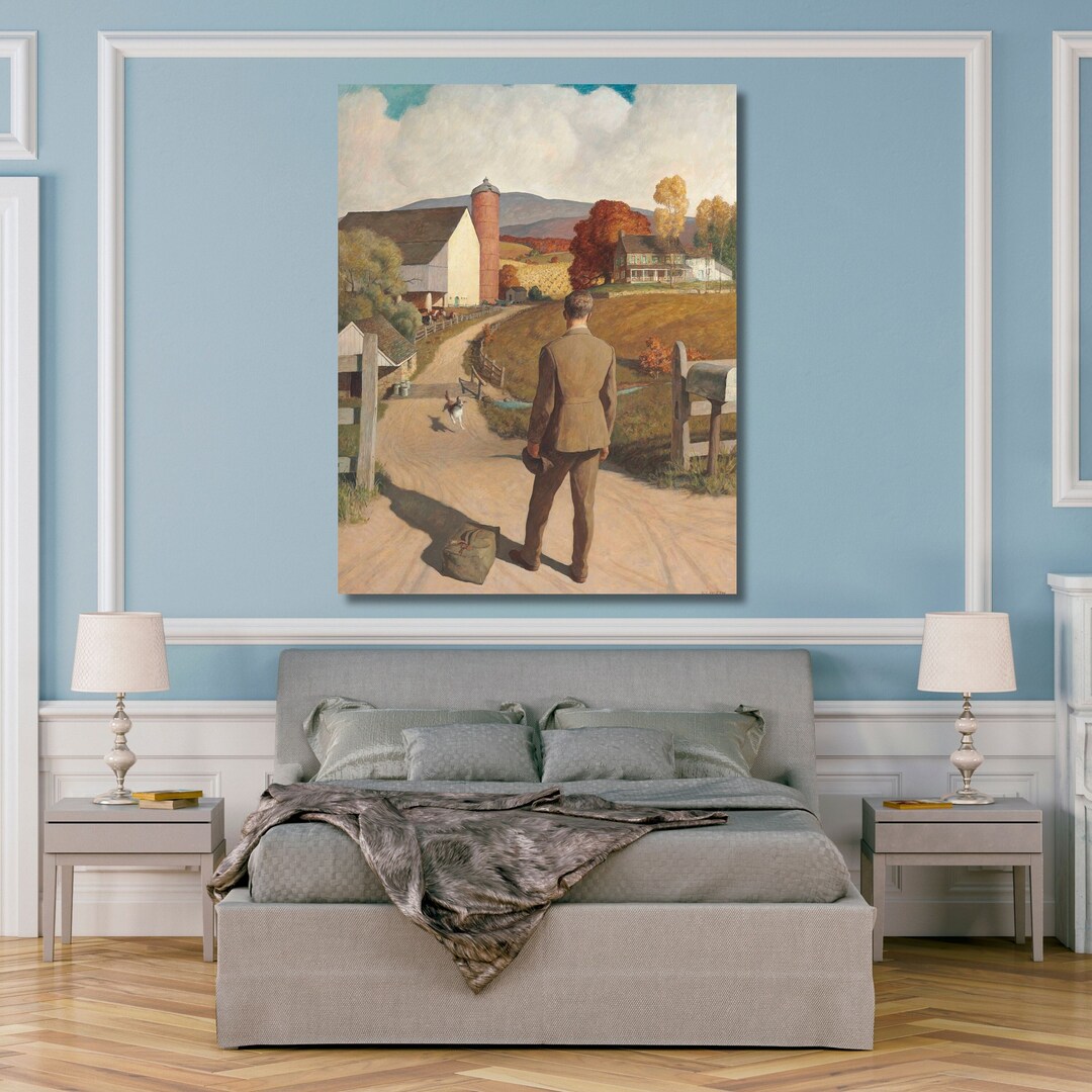 The Homecoming by Newell Convers Wyeth Fine Art Print Wyeth Poster ...