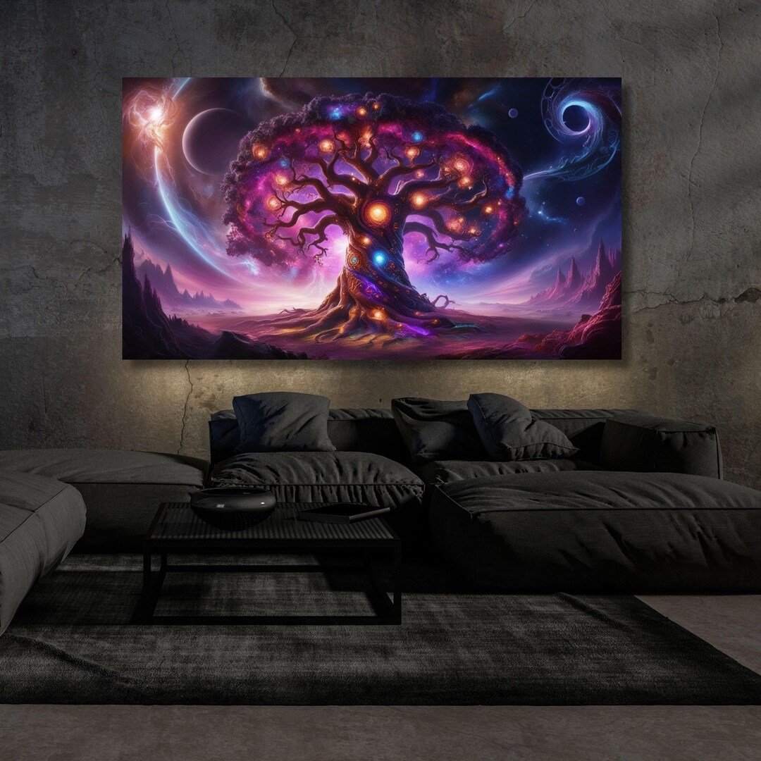 Tree of Life Canvas Art: Extra Large Ready to Hang Poster - Etsy