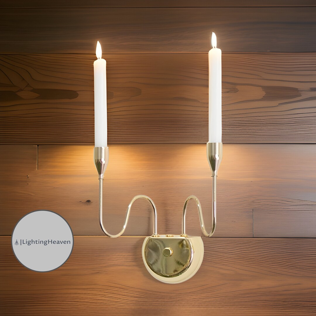Candlestick Wall Holder Aesthetic Candle Holders for Room Wall Hanging ...