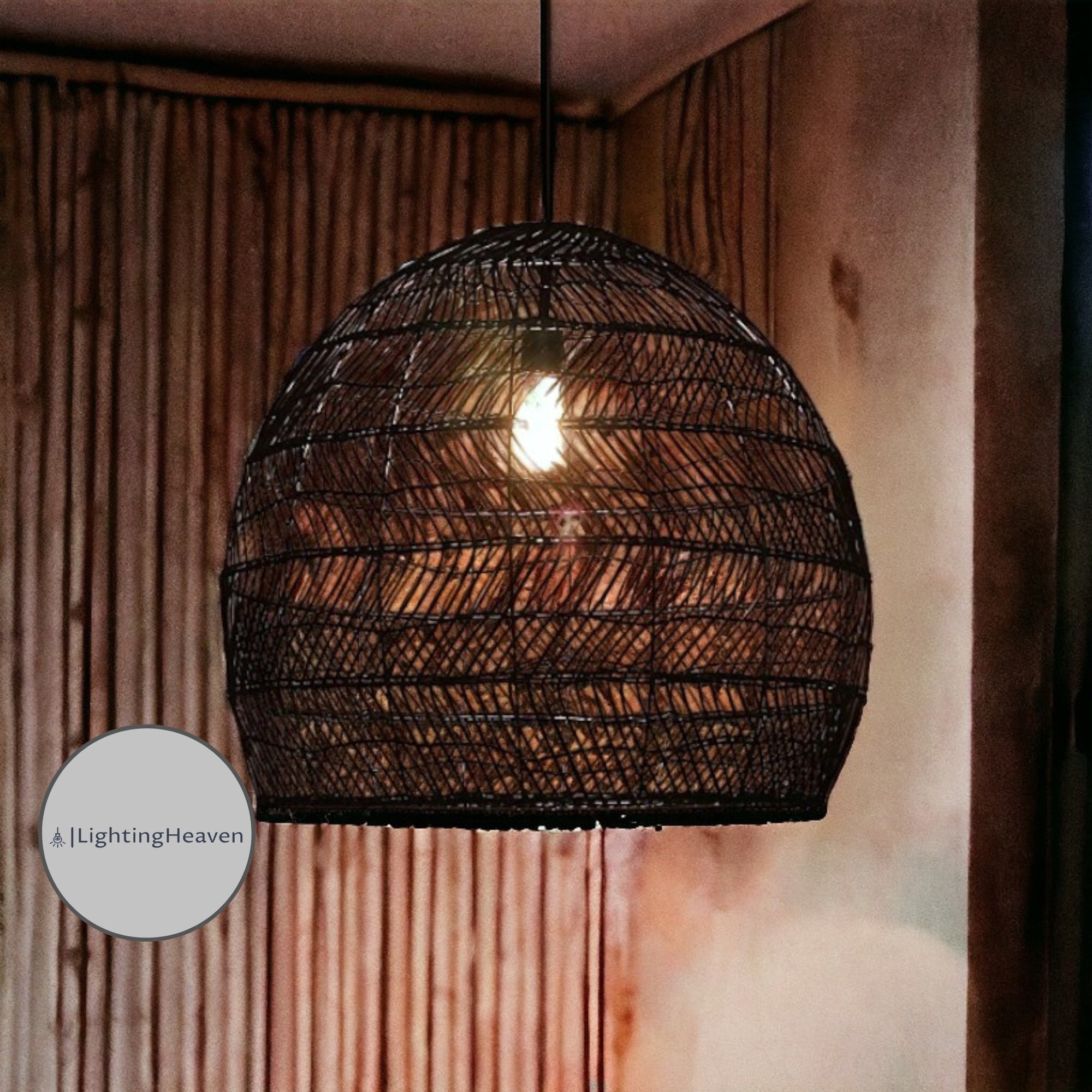 Handmade Southeast Asia Rattan Pendant Celling Lighting Asian Style ...