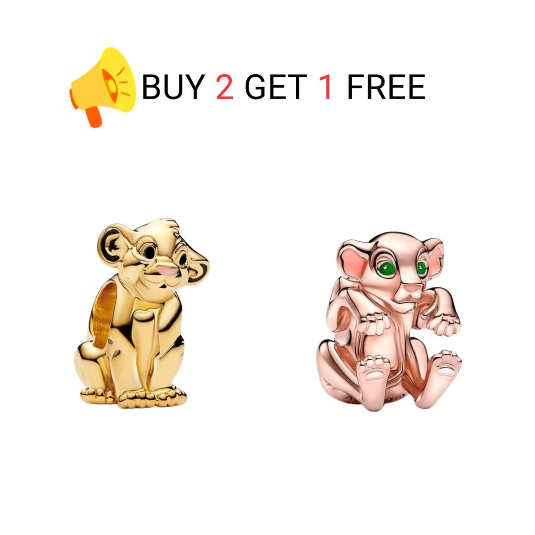 The Lion King Simba Charm,fit Pandora Snake Chain Charm,pandora ...