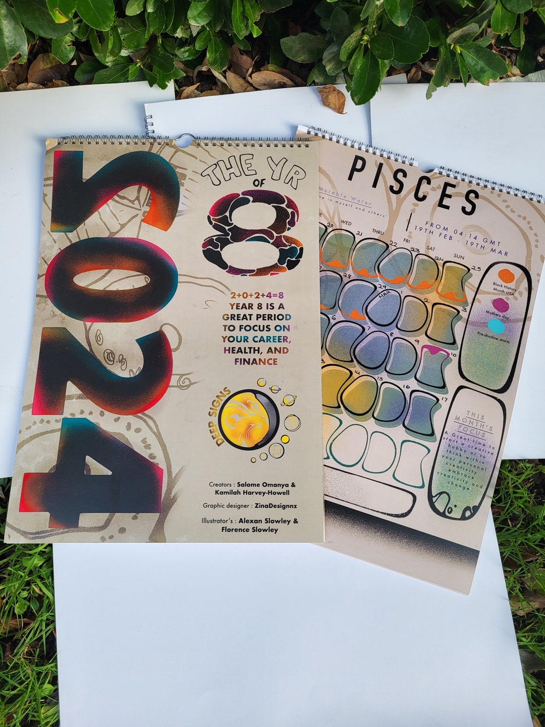 2024 Deep Signs Calendars - Etsy UK