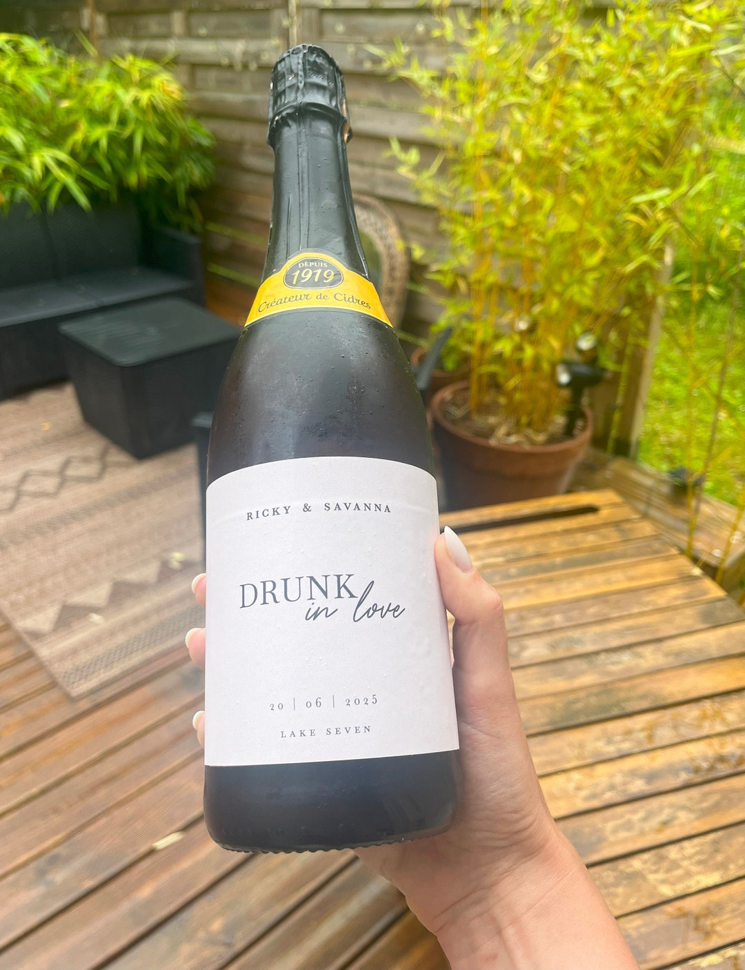 Personalized Label - Bottle Sticker - Personalized Label Sets - Gift ...