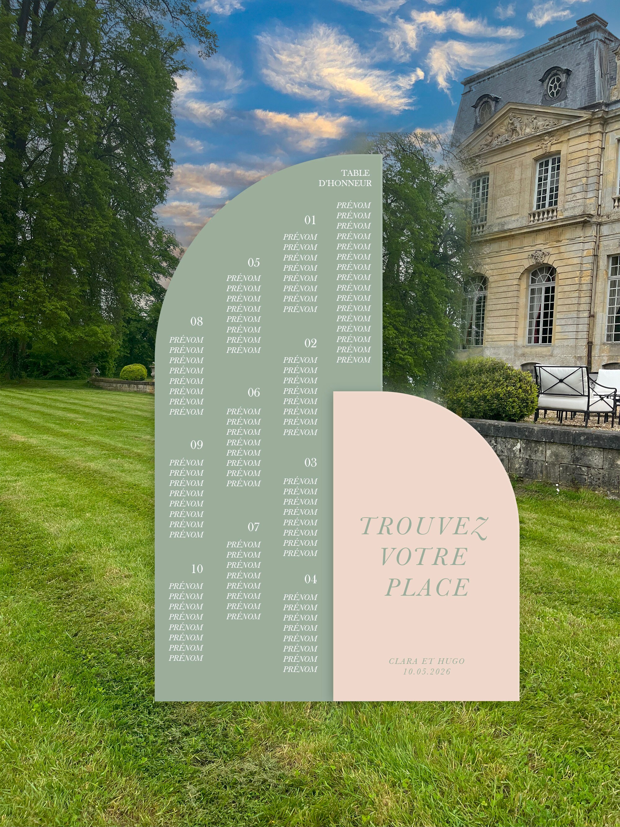 Arch Table Plan, Arch Wedding Table Plan, Wedding Table Plan, Color ...