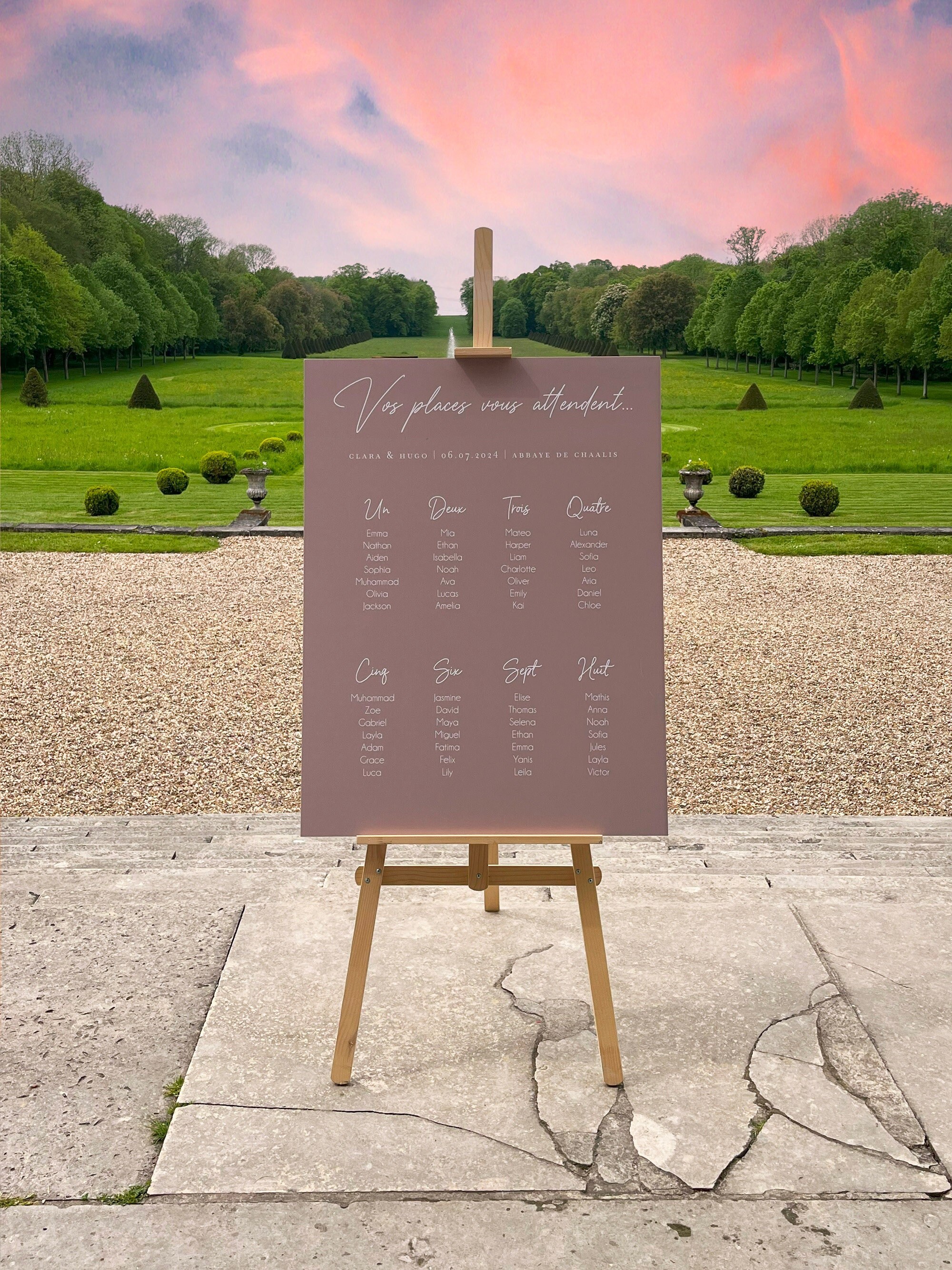 Wedding Table Plan - Find Your Seat Sign - Table Plan - Please Take a ...