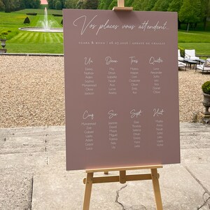 Wedding Table Plan - Find Your Seat Sign - Table Plan - Please Take a ...