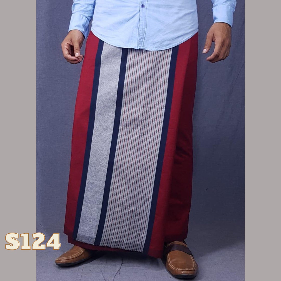Sri Lankan Handlooms 100% Best Quality / Cotton Sarongs/ Men Women Sarongs / Sri Lankan Batik ...