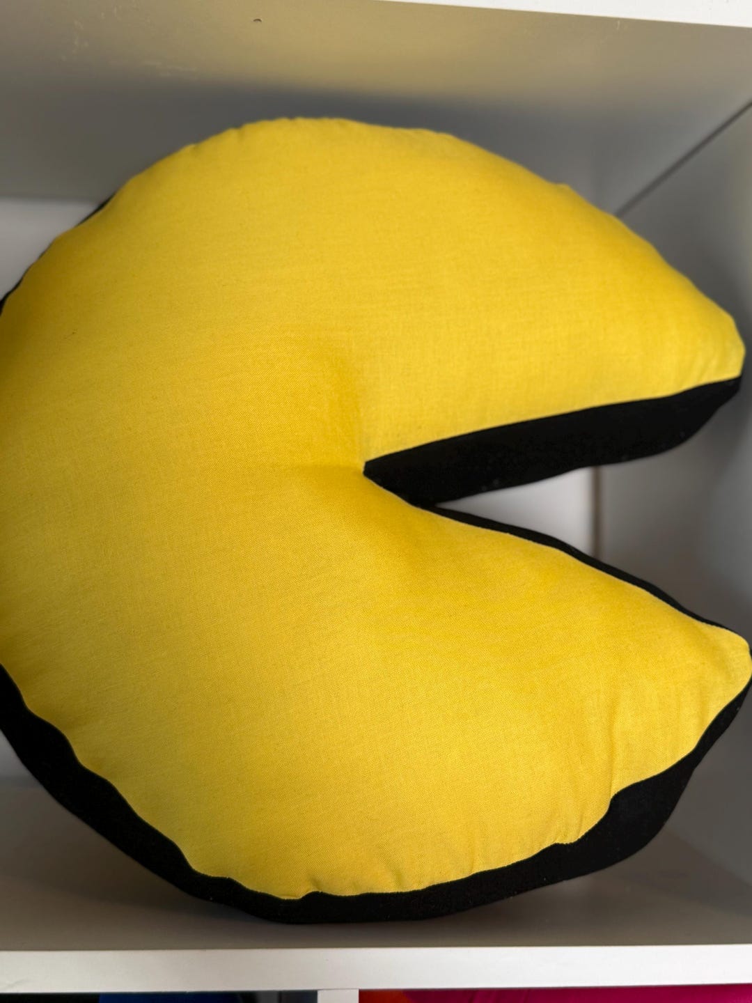 Pacman Inspired 14” Decorative Pillow - Etsy