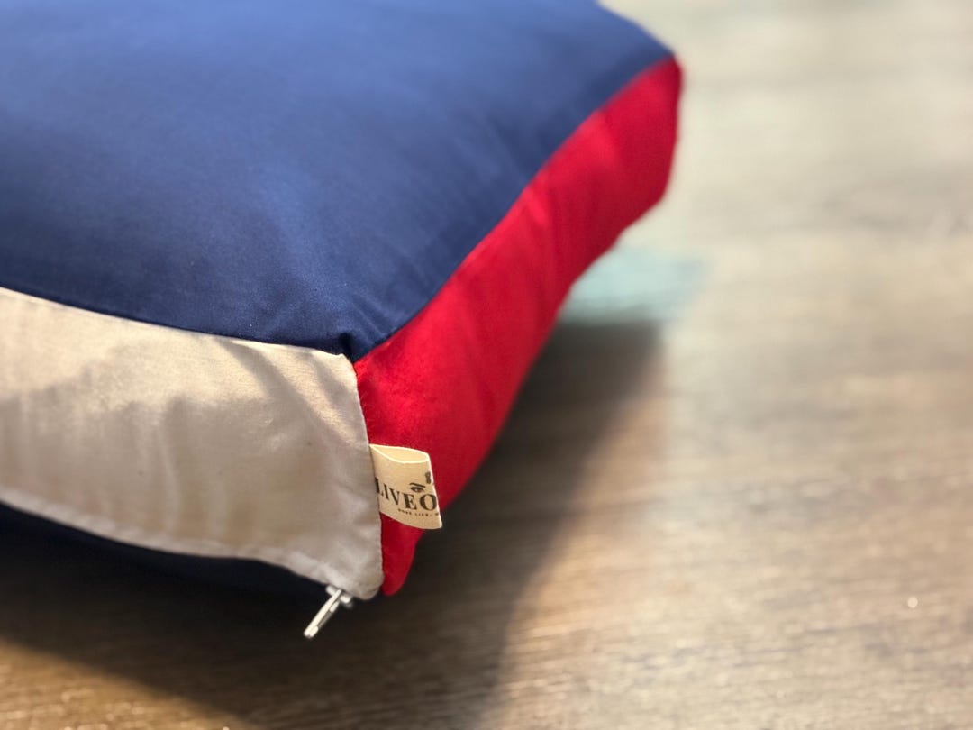 Custom Colorblock Square Cushion. - Etsy