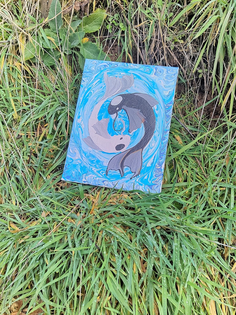 Yin Yang Balance Koi Fish Chakra Woman Fantasy Magic Mythology ...