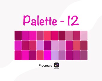 Procreate Colors Palette 19 Illustration Colors Digital Drawing Digital ...