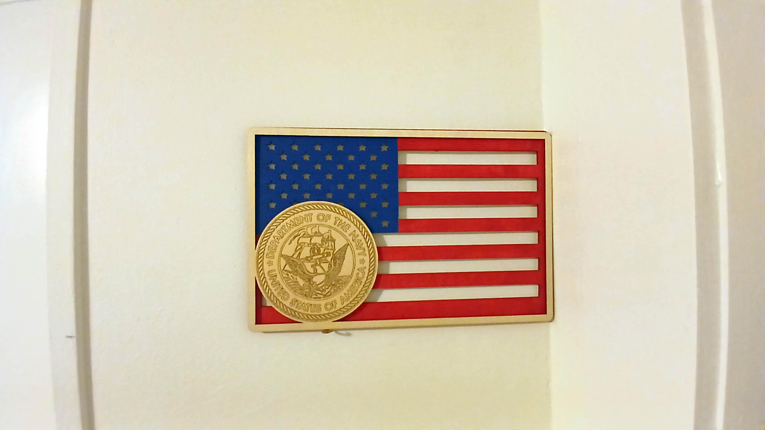 Laser-cut American Flag Military Sign: Personalized Veteran Gift - Etsy