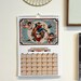 2024 Tattoo Flash Calendar, 12 Month Hanging Calendar, Colourful Prints ...