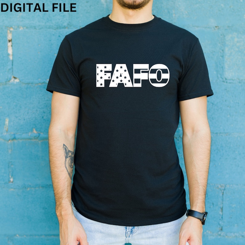 American Flag Themed FAFO Logo - SVG, PNG - Etsy