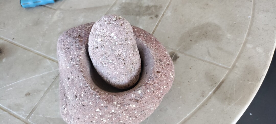 Native American Indian Mortar and Pestle - Etsy