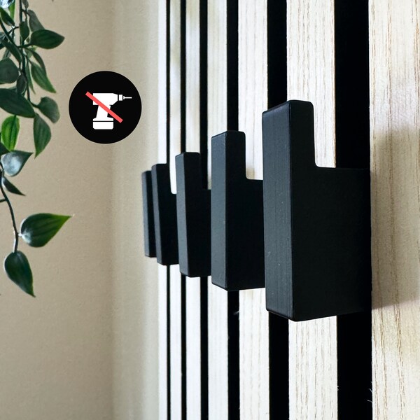 Acoustic Panel Hook Coat Rack Twist & Go Horizontal - Etsy