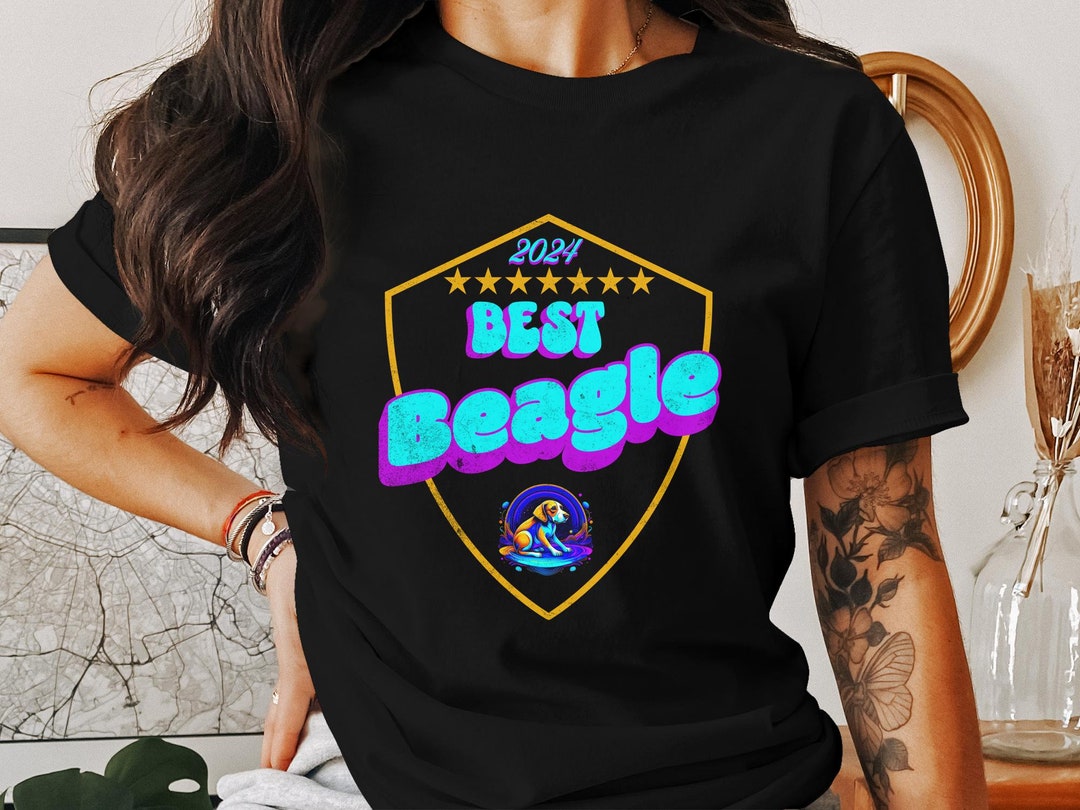 2024 Best Beagle Dog Owner Graphic Tee, Cute Puppy Lover T-shirt ...