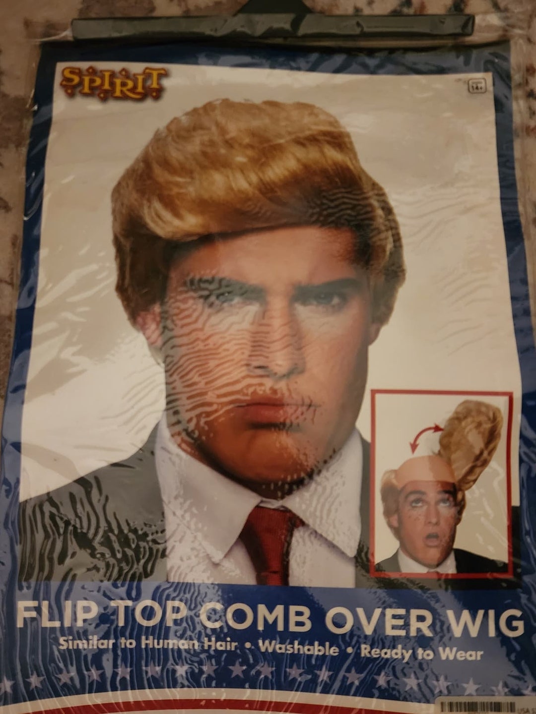 Flip Top Comb Over Wig - Etsy