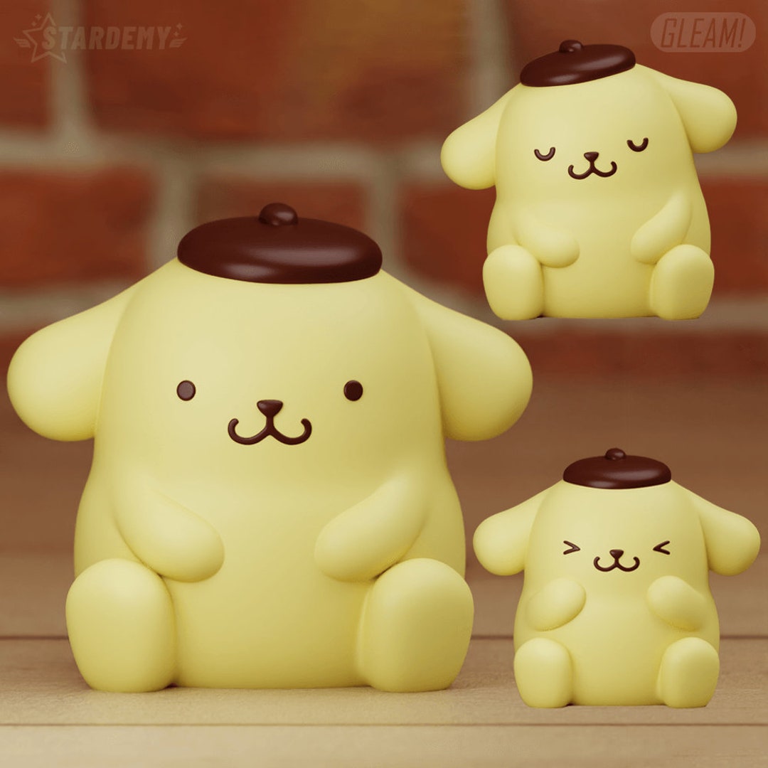 Pompompurin 3d Printed Hand Painted Figure Fanart Pompompurin Hand Made ...