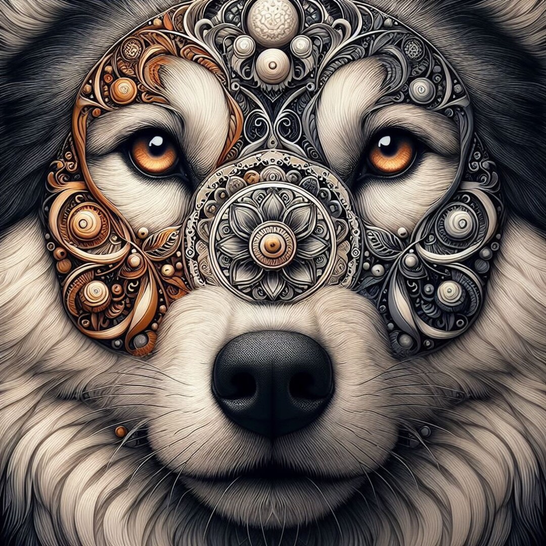 Wolf, Hueforge Stl,3d Printed Hueforge Prints Art & Collectibles,4 ...