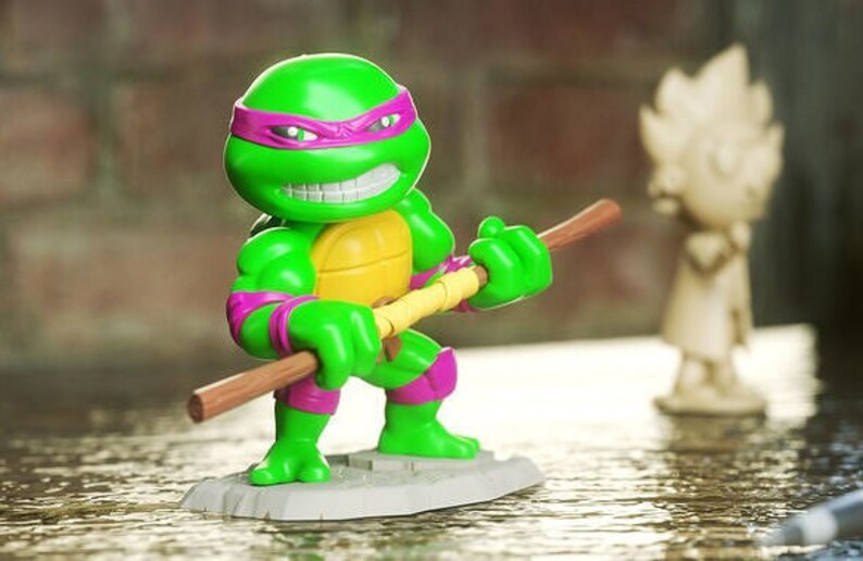 Donatello TMNT Chibi / 3d Printed / Collectible / Chibi/movie and Game ...