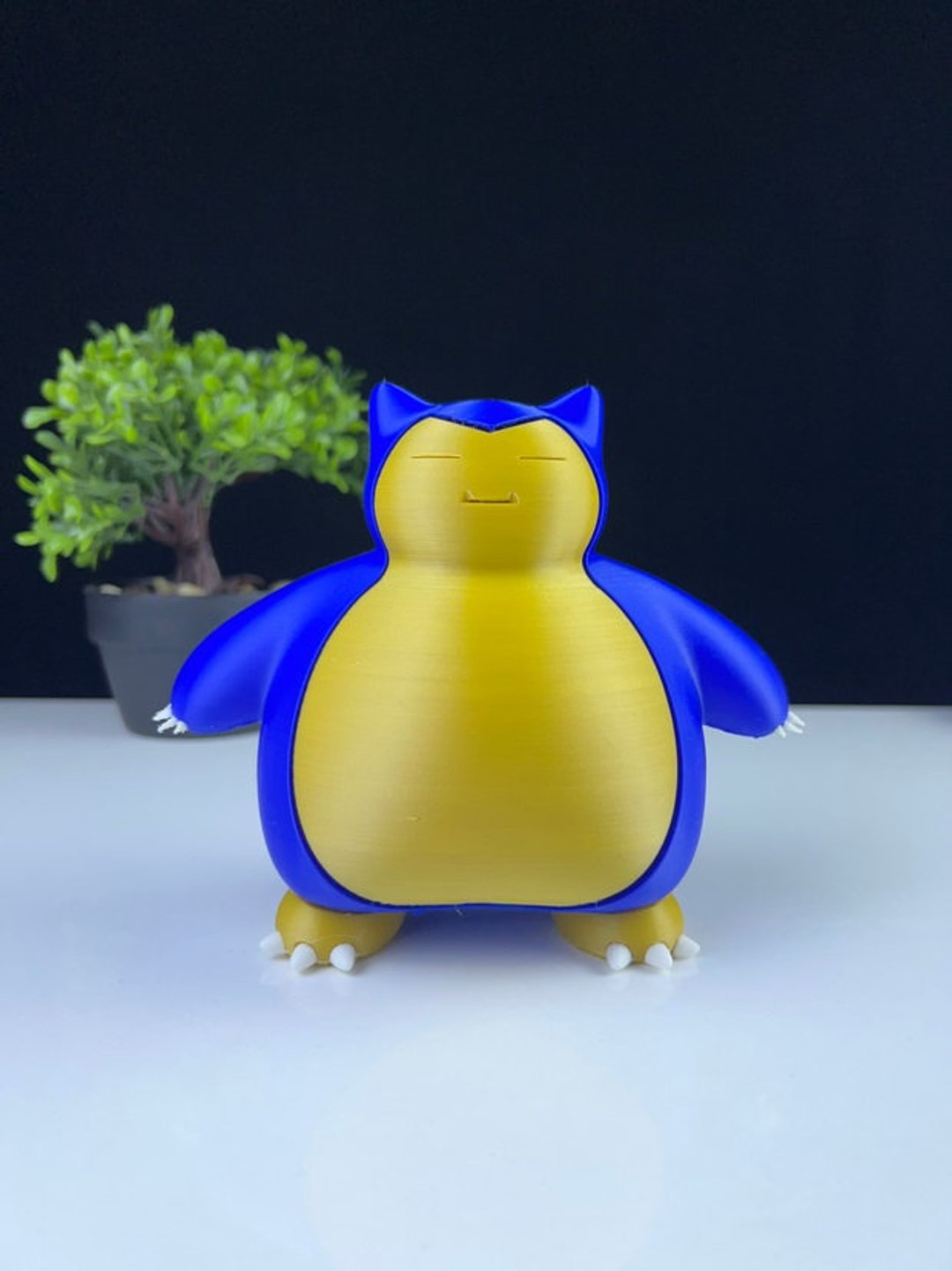 Snorlax Hand Pained 3d Printed Snorlax Birthday Gift Snorlax 3d Printed ...