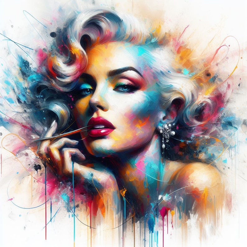 Mel Hueforge Stl File 3d Printed Monroe Wall Art Décor Mel 3d Filament ...