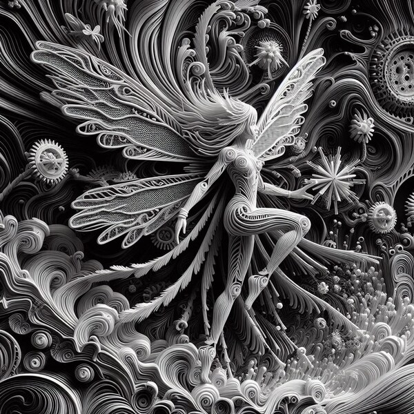 Fairy 3d Print Files - Etsy