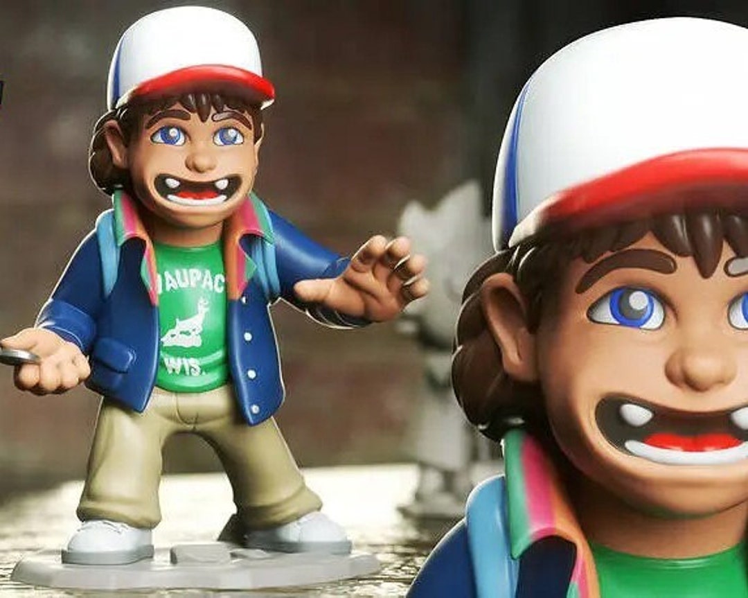Dustin Stranger Things Chibi / 3d Printed / Collectible / Chibi STL - Etsy