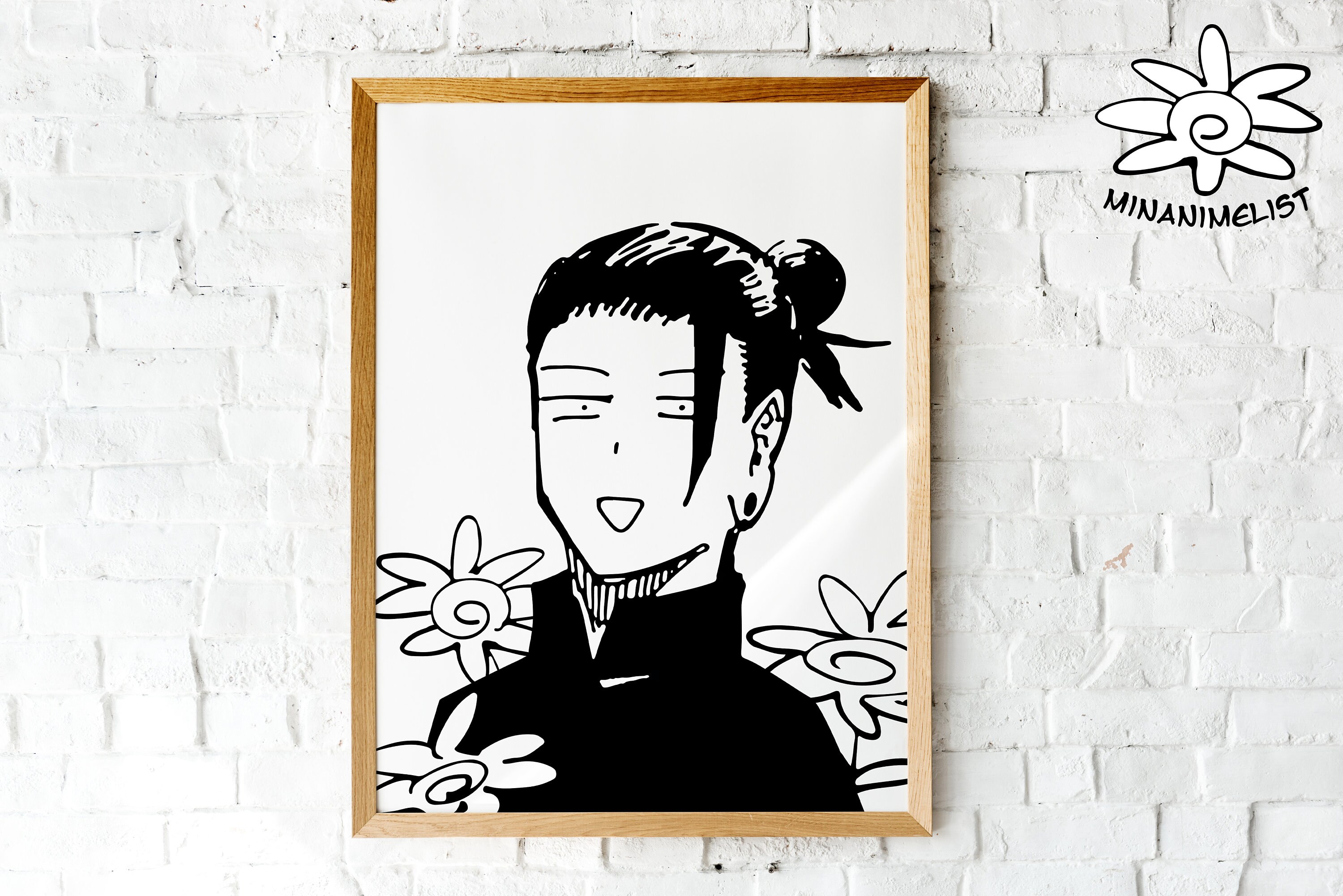 Jujutsu Kaisen Posters Anime Printable Wall Art Set of 3 Minimalist ...