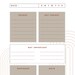 Boho Printable Planner - Etsy