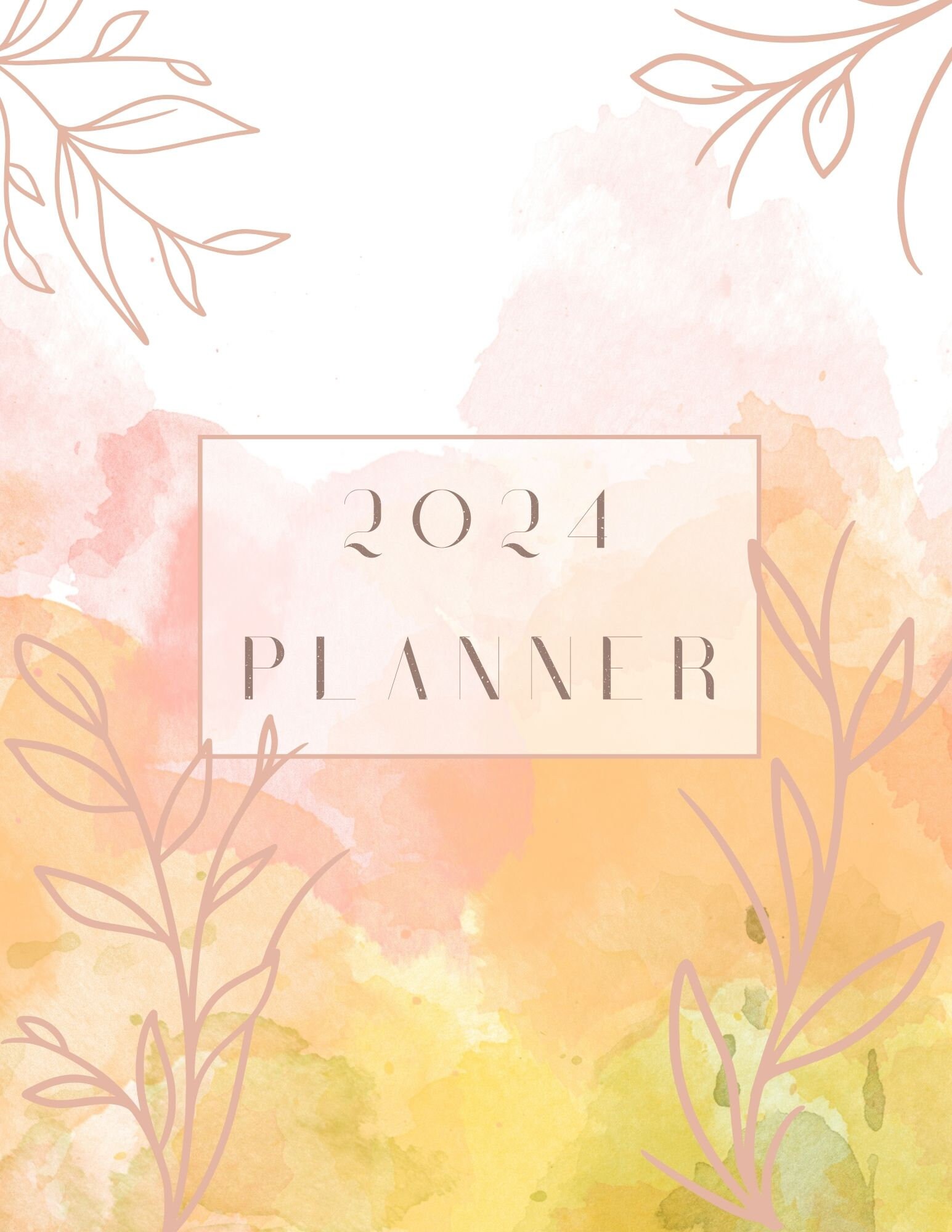 Boho Printable Planner - Etsy