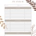 Boho Printable Planner - Etsy
