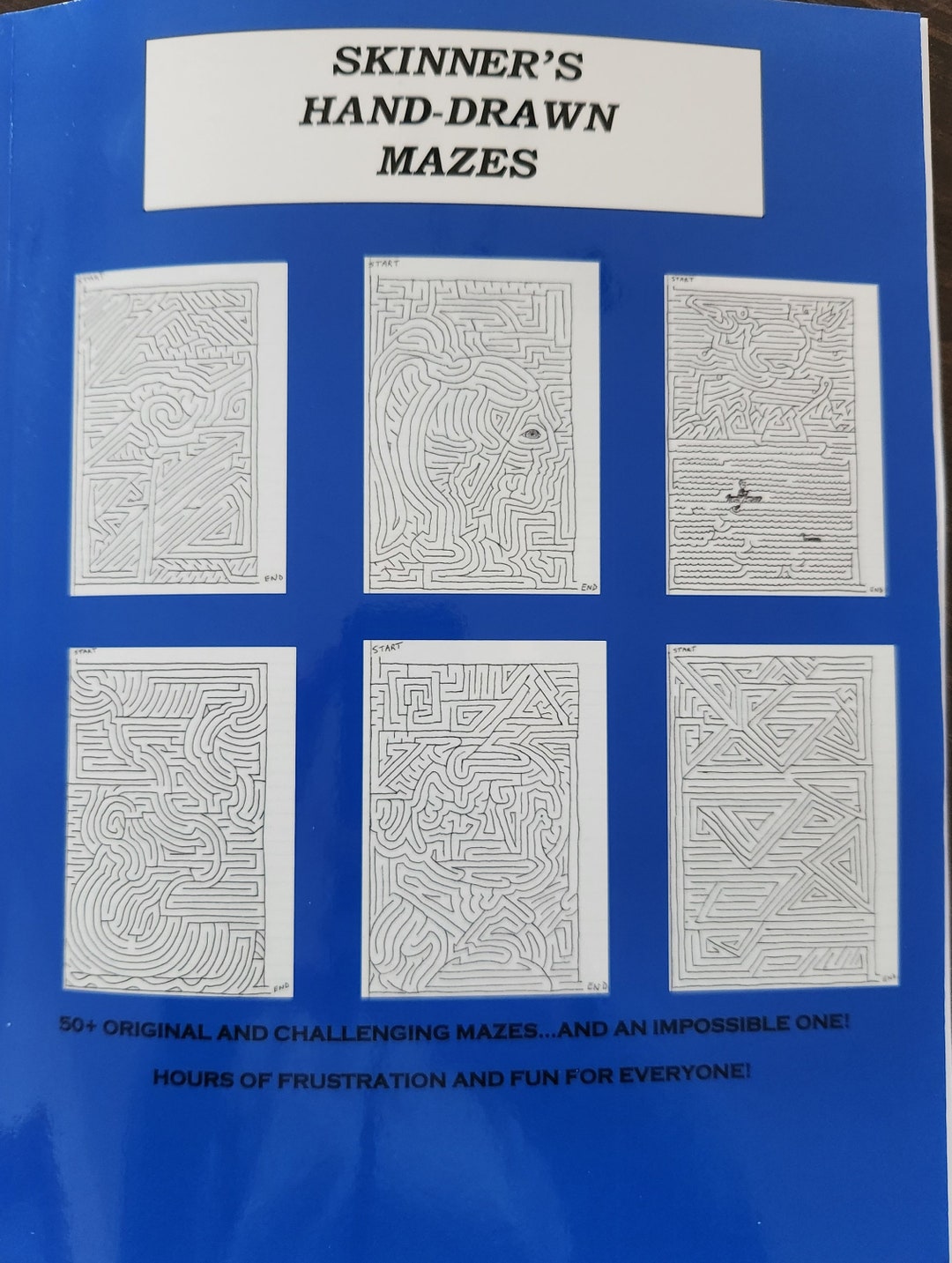 Skinner's Hand-drawn Mazes - Etsy