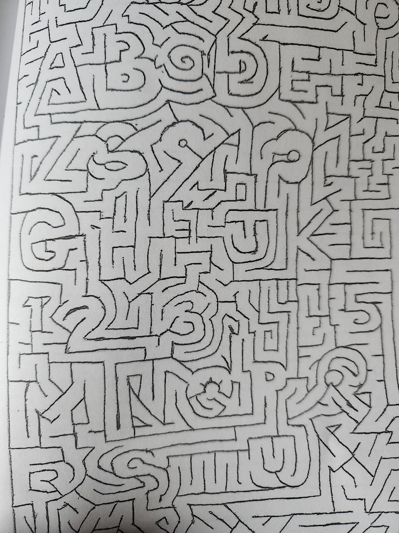 Skinner's Hand-drawn Mazes - Etsy