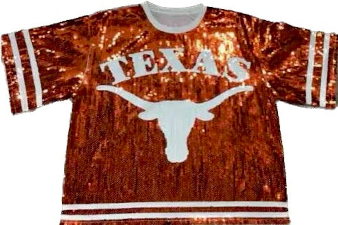Longhorns Fan Sequin Shirt - Etsy